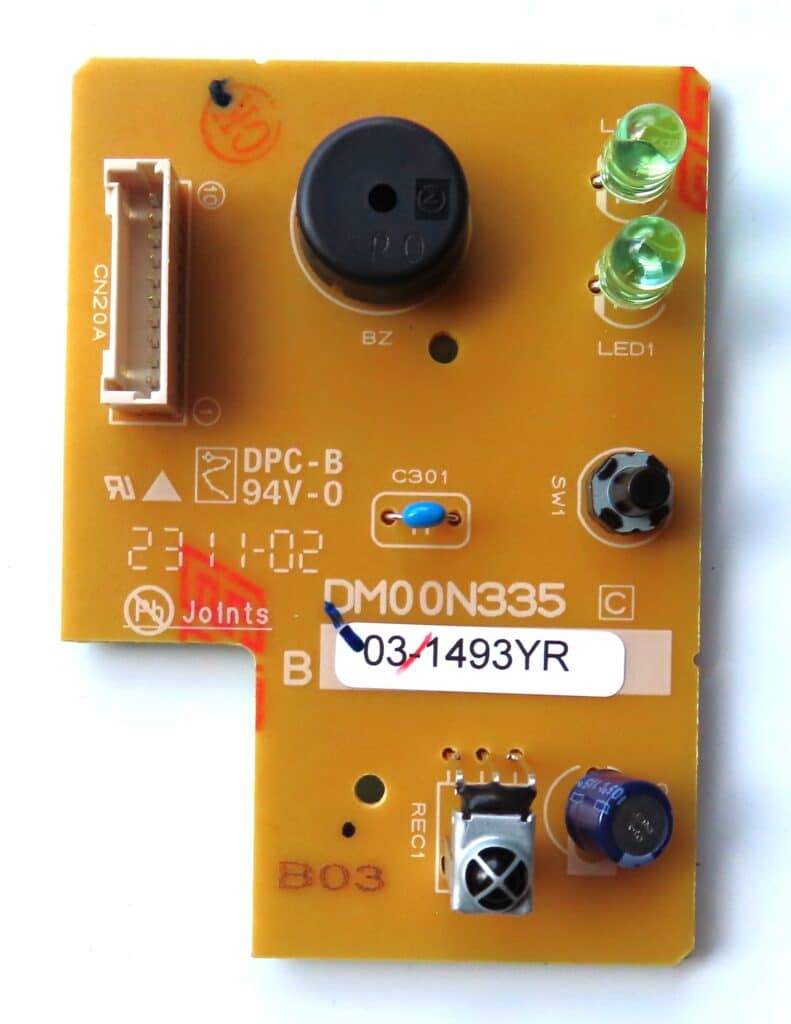MITSUBISHI INDOOR AIRCON POWER MONITOR RECEIVER PCB
