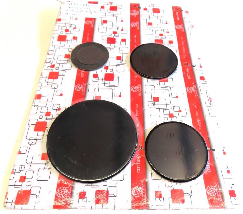 UNIVERSAL BURNER CAPS (SET 4)