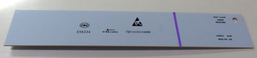 HISENSE FRIDGE LED LIGHT K1636055