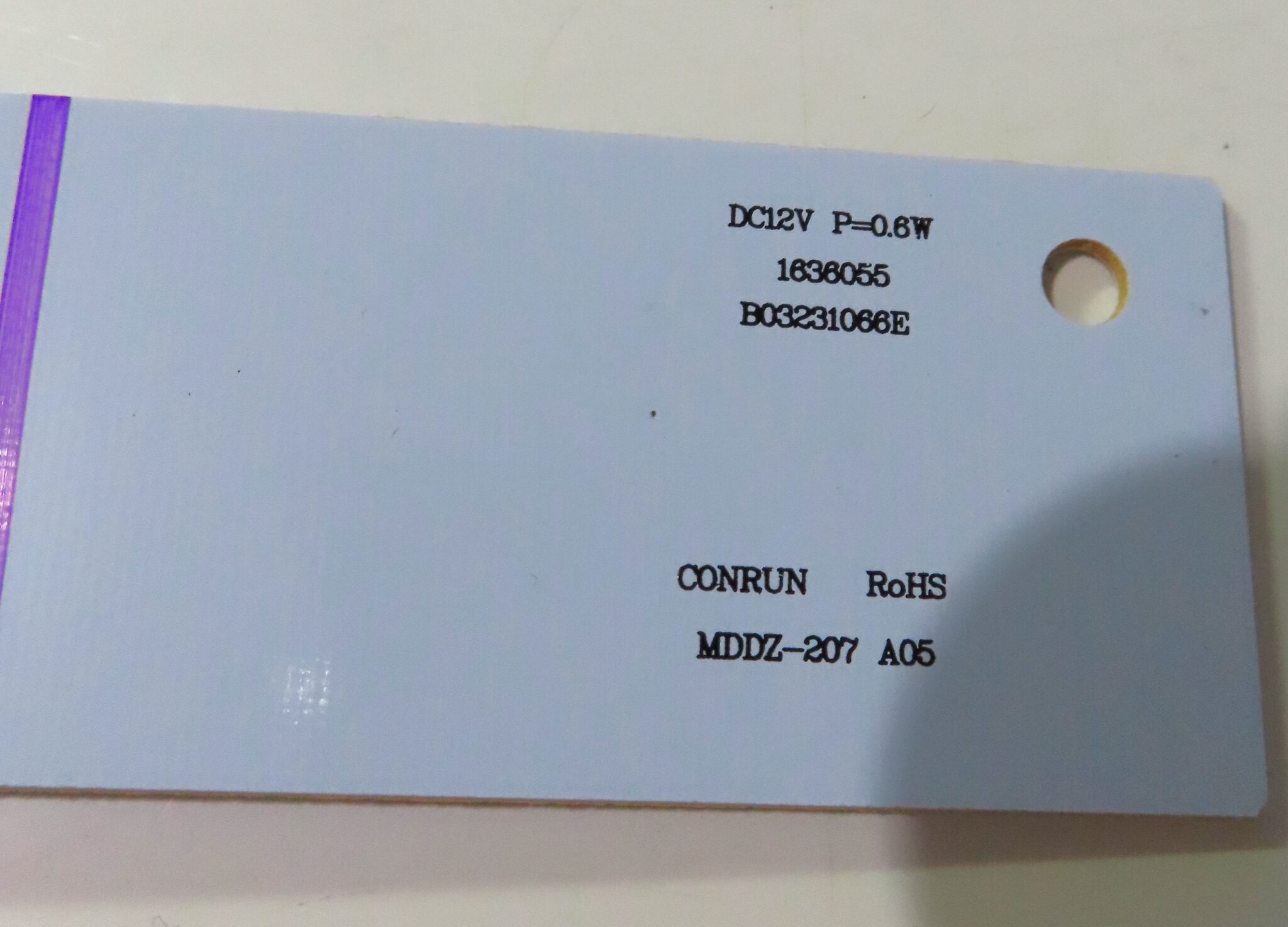 HISENSE FRIDGE LED LIGHT K1636055