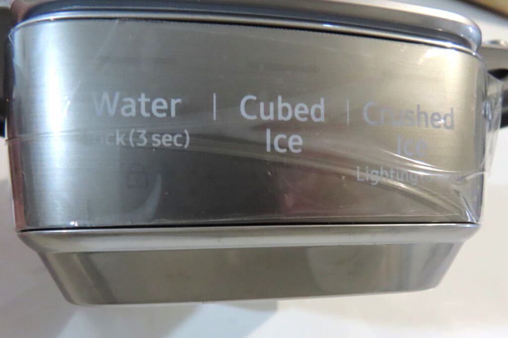 SAMSUNG FRIDGE ICE COVER DISPENSER ASSY DA97-17299A